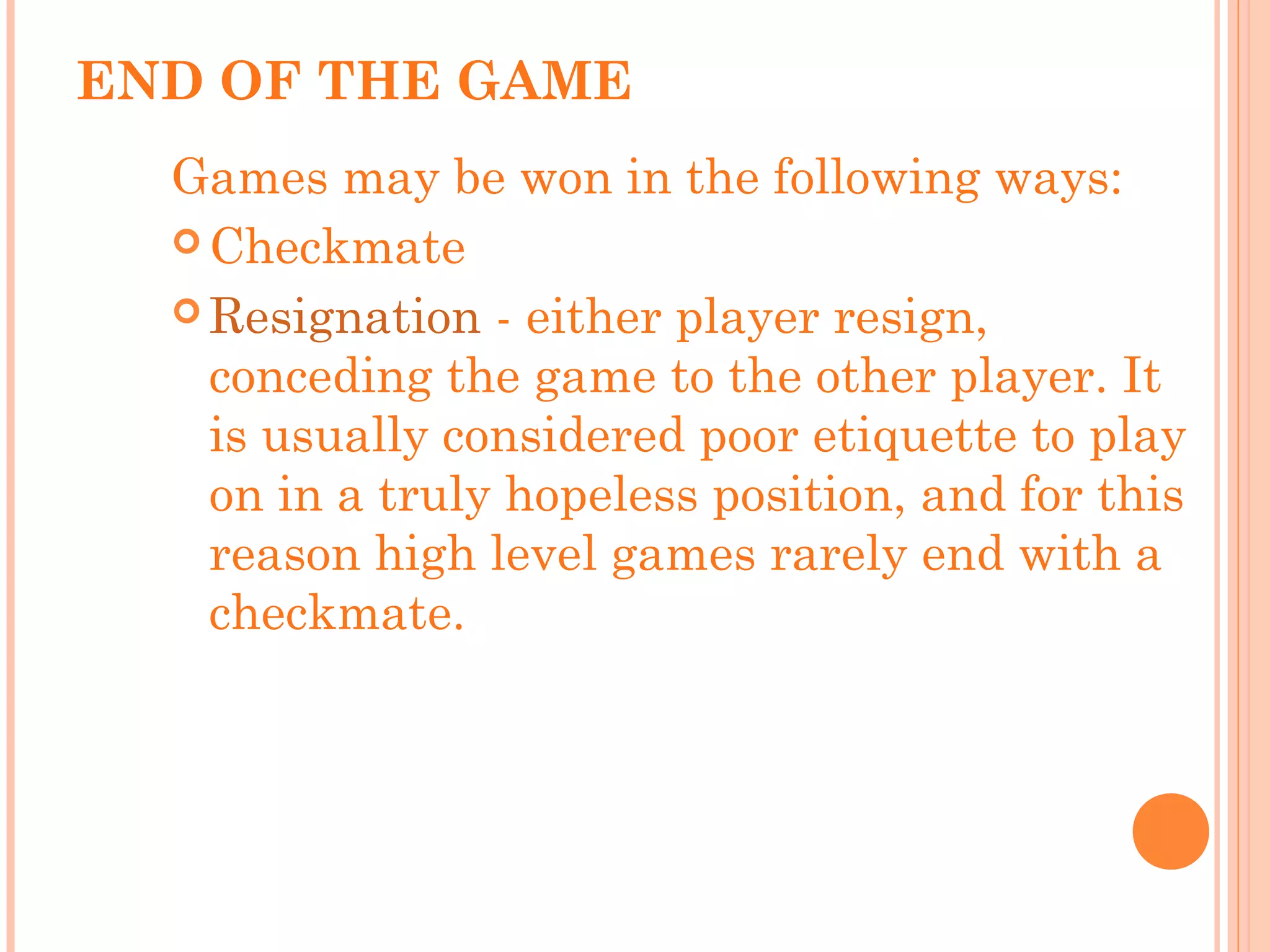 Sci-Math Chess Rules and Mechanics | PPT