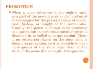 Sci-Math Chess Rules and Mechanics | PPT