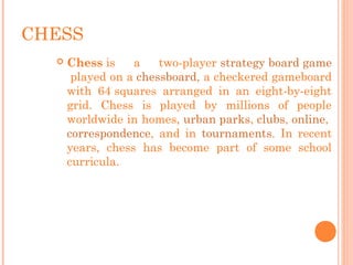 Sci-Math Chess Rules and Mechanics | PPT