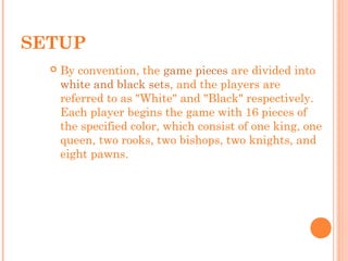 Sci-Math Chess Rules and Mechanics | PPT