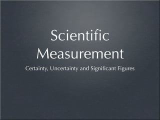 Sci Measure | PPT