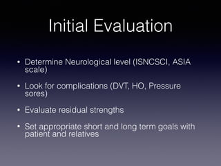 Spinal Cord Injury - Suranjan Bhattacharji | PPT