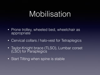 Spinal Cord Injury - Suranjan Bhattacharji | PPT