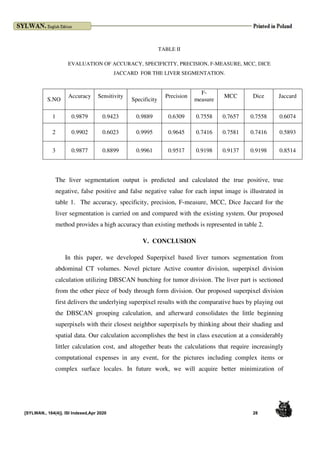 ENHANCING SEGMENTATION APPROACHES FROM GAUSSIAN MIXTURE MODEL AND EXPECTED MAXIMIZATION TO SUPER ...
