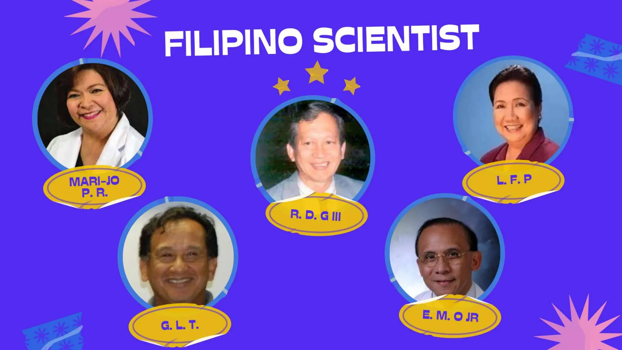 Science and yechyin the Philippines with different Filipino scientist ...