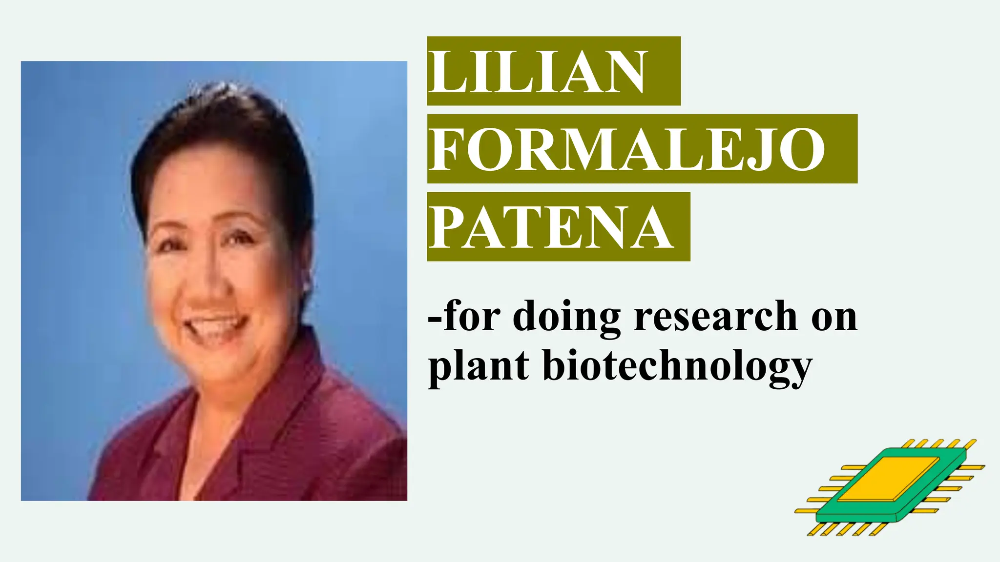 Science and yechyin the Philippines with different Filipino scientist ...