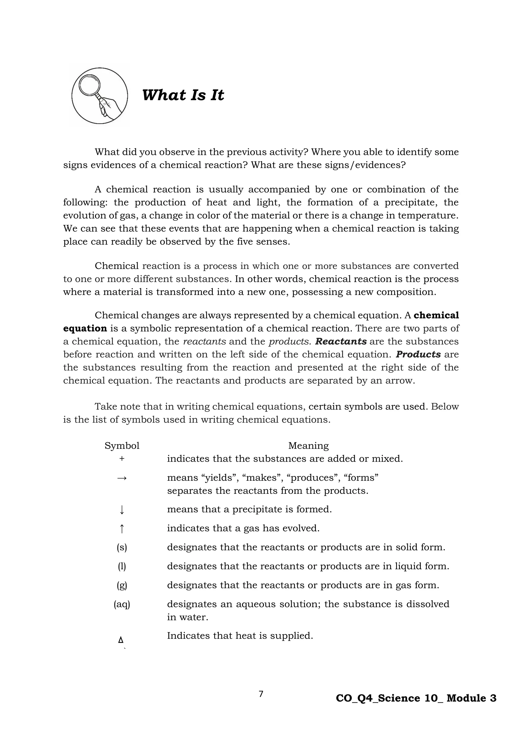 SCI10-Q4-MOD3.pdf | Educational Assessment | Education