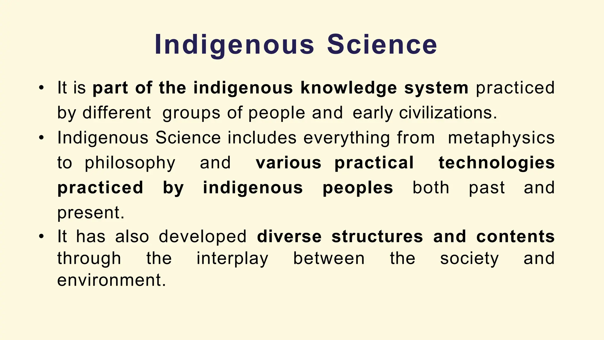 Indigenous Science and Technology in the Philippines | PDF