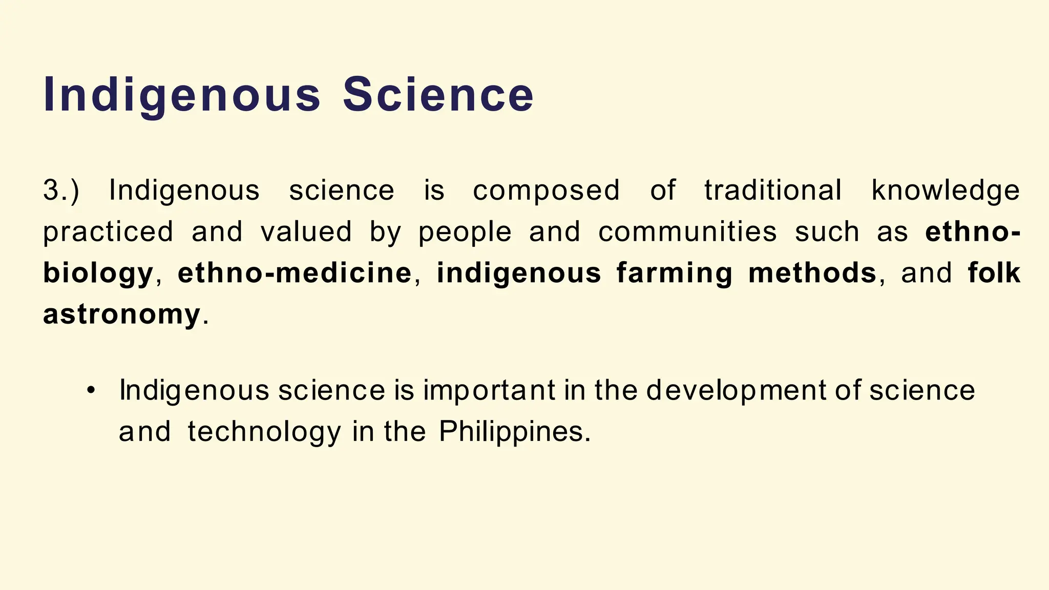 Indigenous Science and Technology in the Philippines | PDF