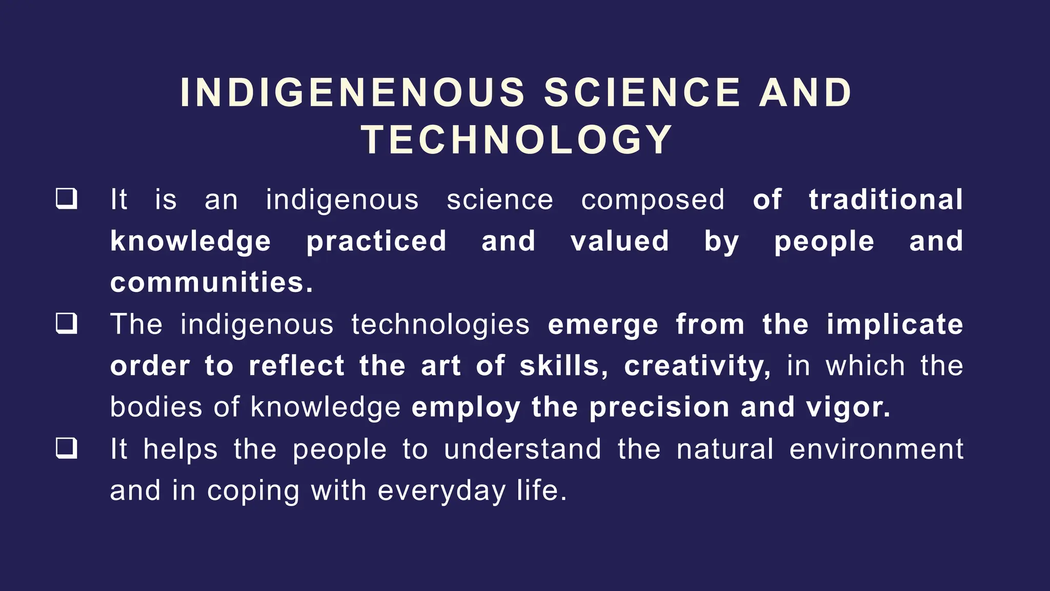 Indigenous Science and Technology in the Philippines | PDF