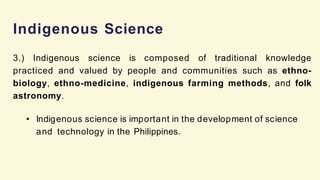 Indigenous Science and Technology in the Philippines | PDF