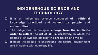 Indigenous Science and Technology in the Philippines | PDF ...