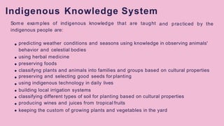 Indigenous Science and Technology in the Philippines | PDF