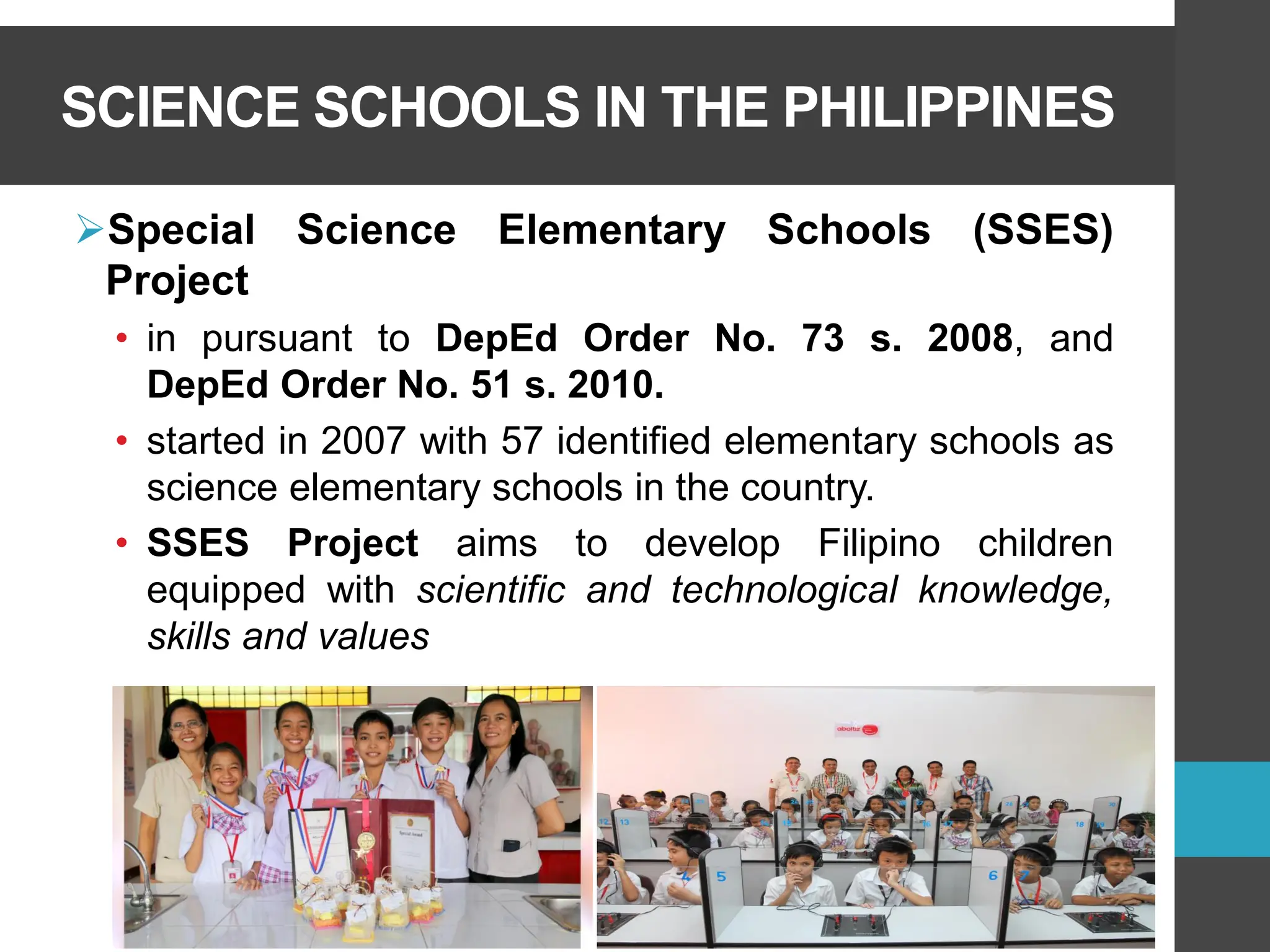 SCIENCE EDUCATION IN THE PHILIPPINES-PPT | PDF