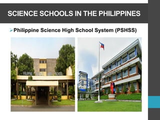 SCIENCE EDUCATION IN THE PHILIPPINES-PPT | PDF