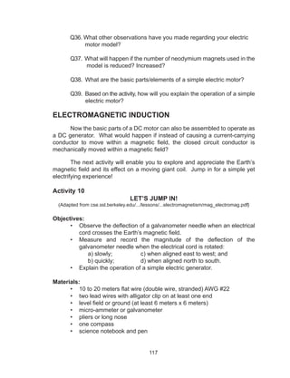 Grade 10 Science Learner' Material Unit 2-Force, Motion and Energy | PDF