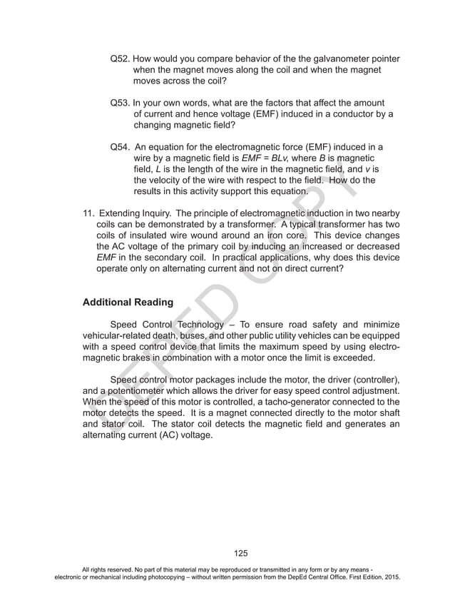 Science 10 Unit 2 module