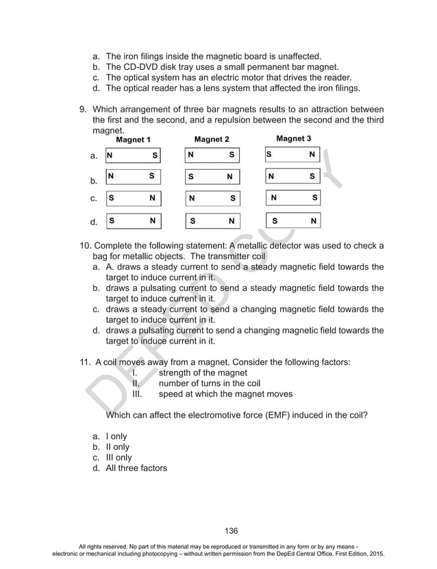 Science 10 Unit 2 module