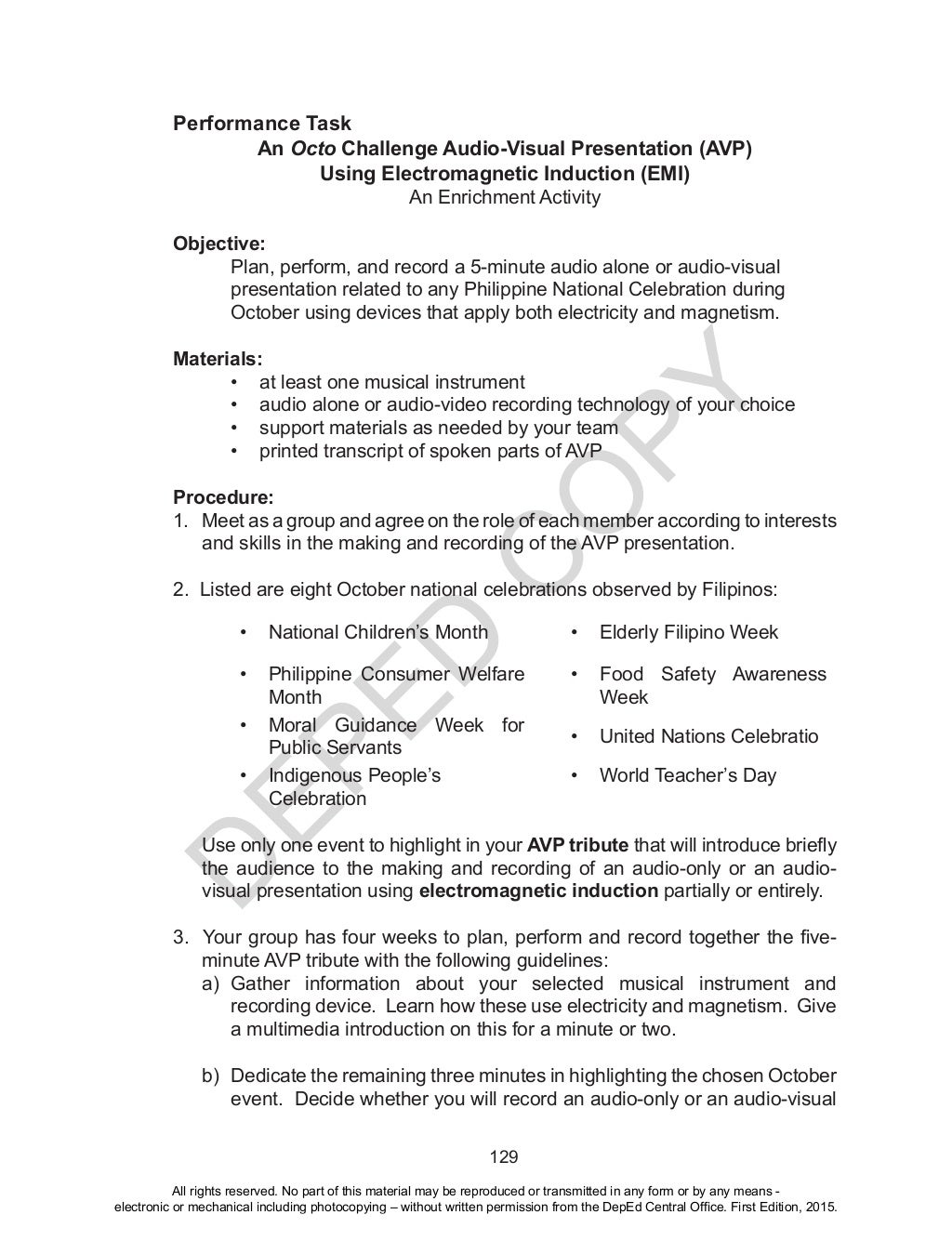 Science 10 Unit 2 module