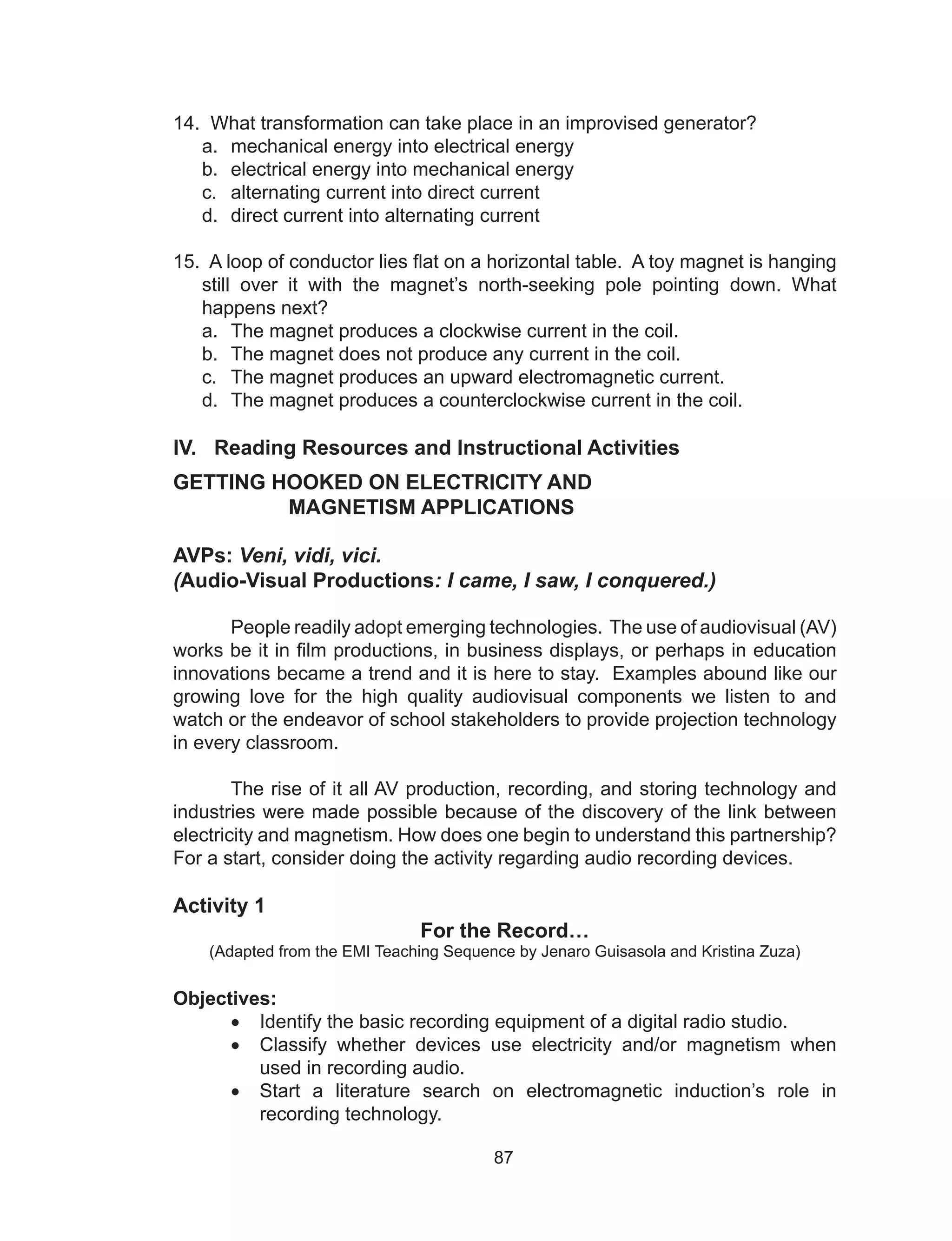 Science 10 Learner's Material Unit 2 | PDF