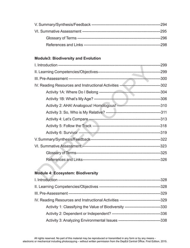 Unit 3 - Science 10 Learner’s Material | PDF