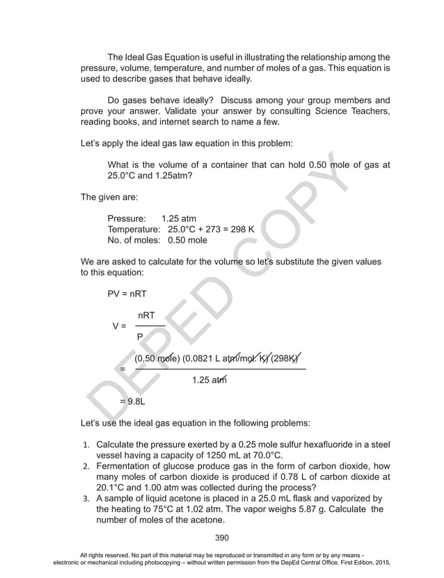 Science 10 Learner’s Material Unit 4 | PDF | Education industry ...