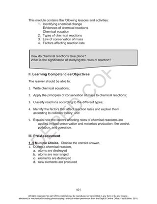 Science 10 Learner’s Material Unit 4 | PDF