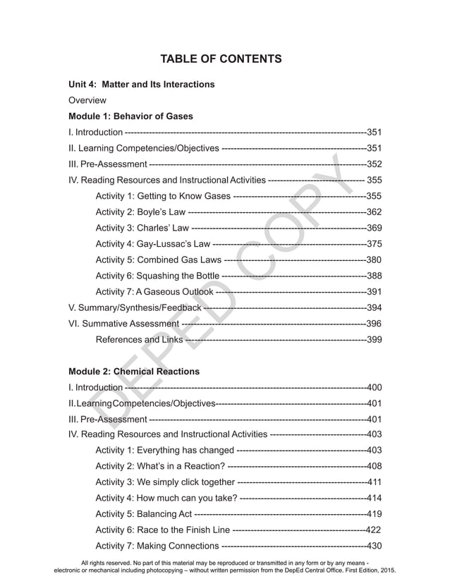 Science 10 Learner’s Material Unit 4