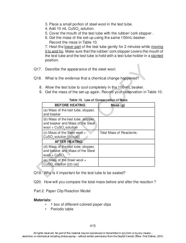 Science 10 Learner’s Material Unit 4