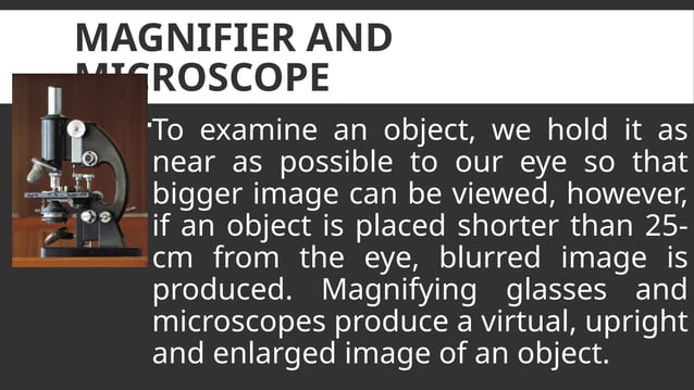 Garde 10 Science 10 second quarter mirrors | PPT