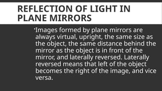 Garde 10 Science 10 second quarter mirrors | PPTX