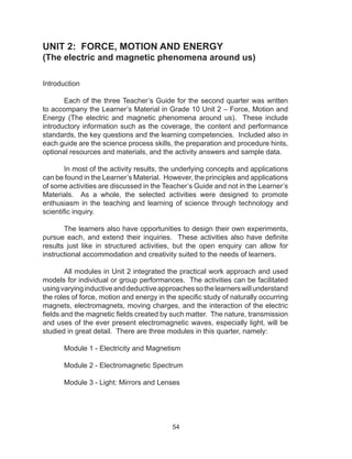 Sci10 2nd Quarter Teachers Guide (TG) | PDF