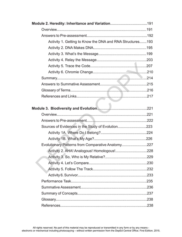 Science learners module grade 10 unit 3 | PDF
