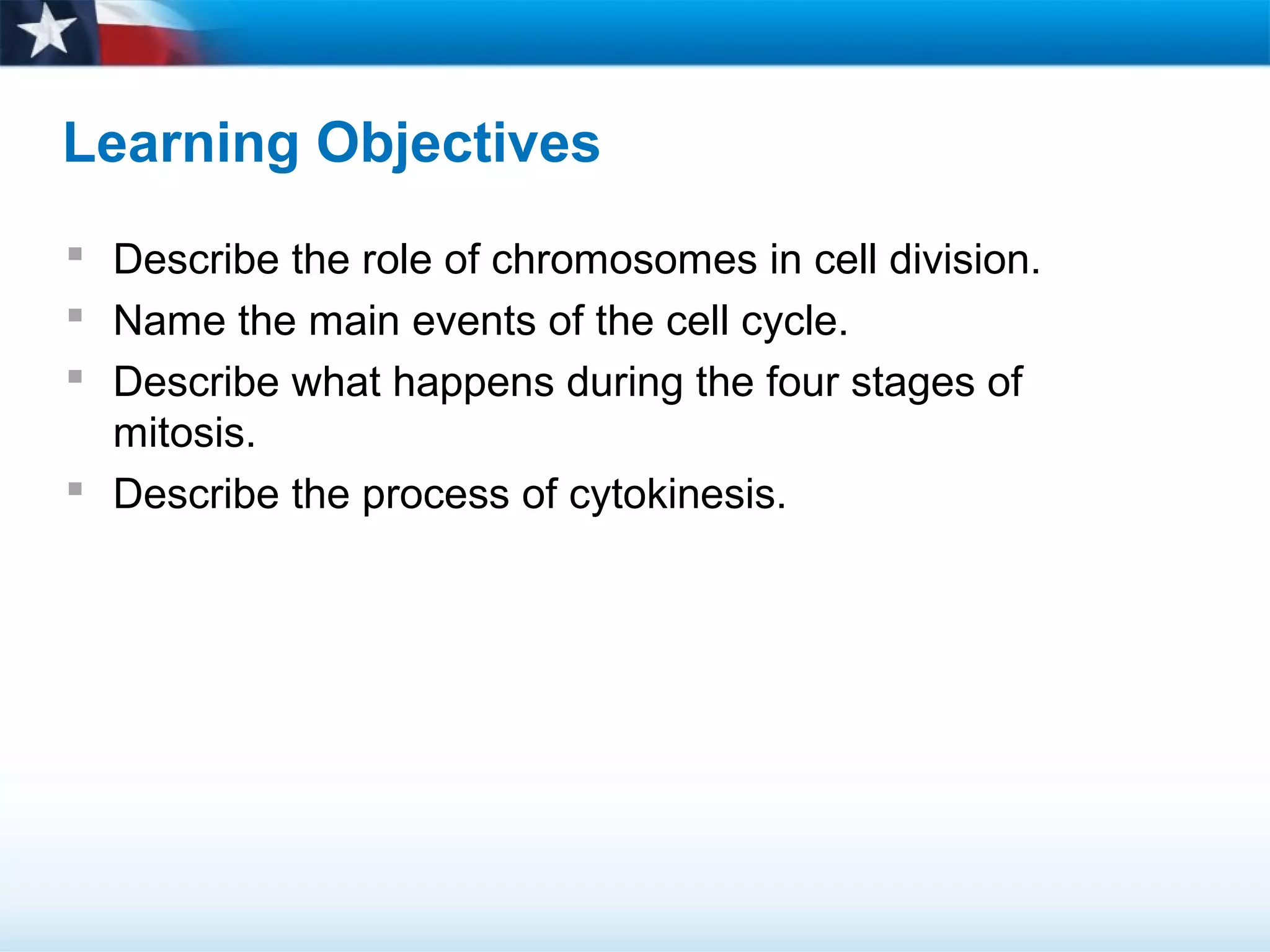 The Process of Cell Division | PPT