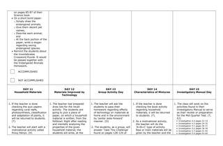 Grade 5 Science 3rd Quarter Curriculum Map | DOC