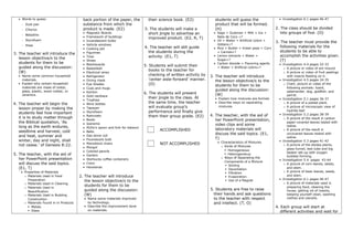 Grade 5 Science 3rd Quarter Curriculum Map | DOC