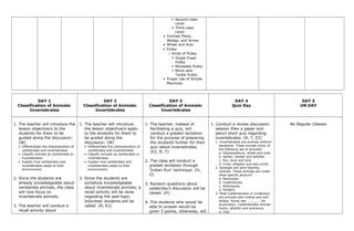 Grade 5 Science 3rd Quarter Curriculum Map | DOC