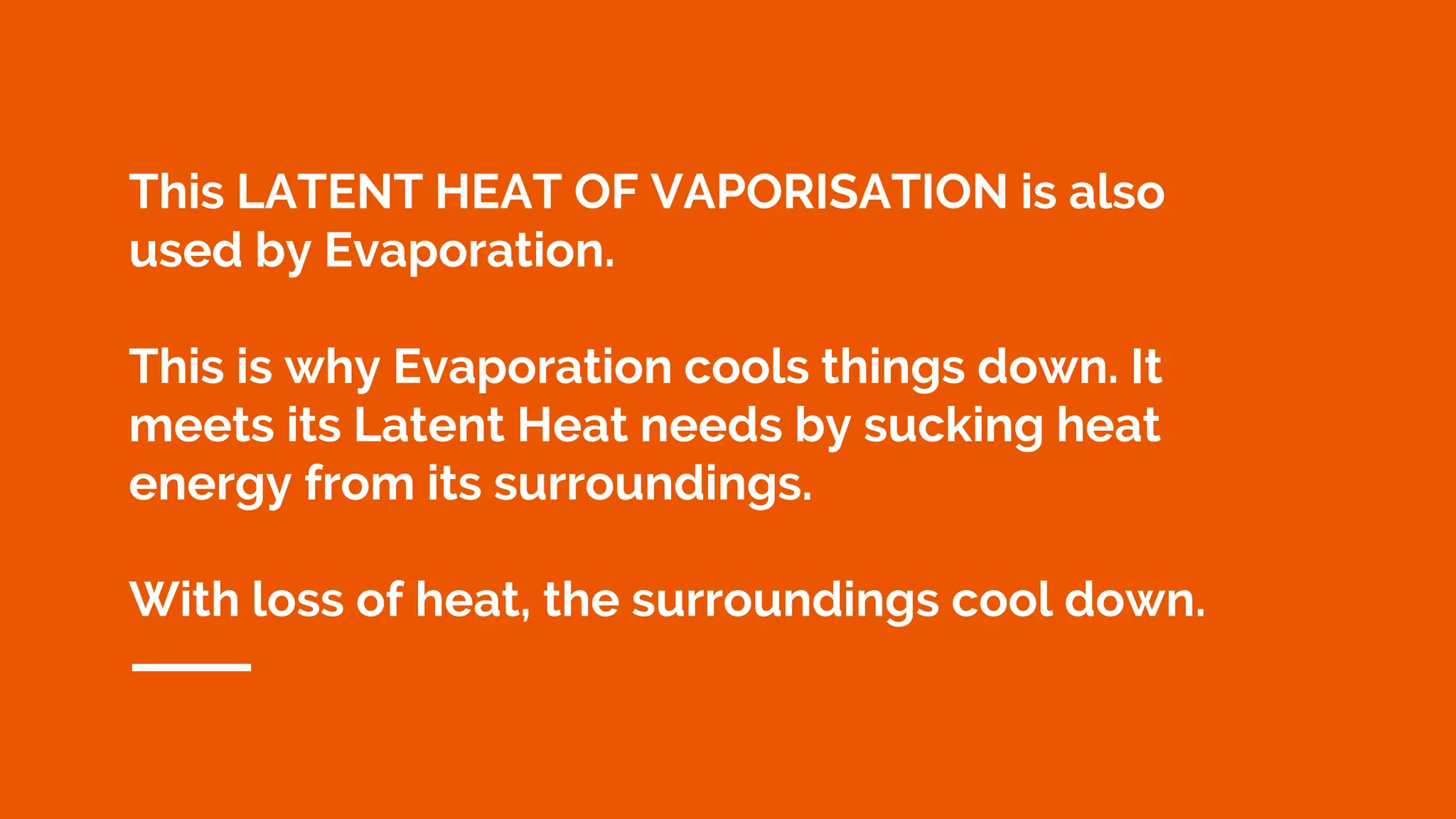 Sci5 lesson evaporation cooling | PPT