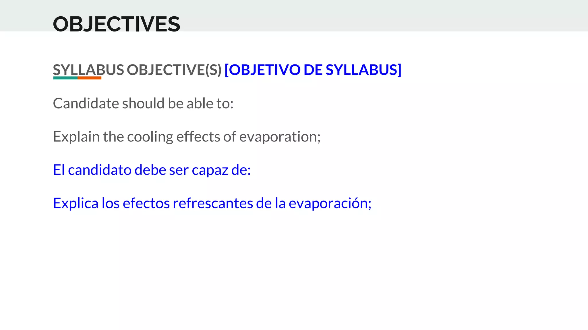 Sci5 lesson evaporation cooling | PPT