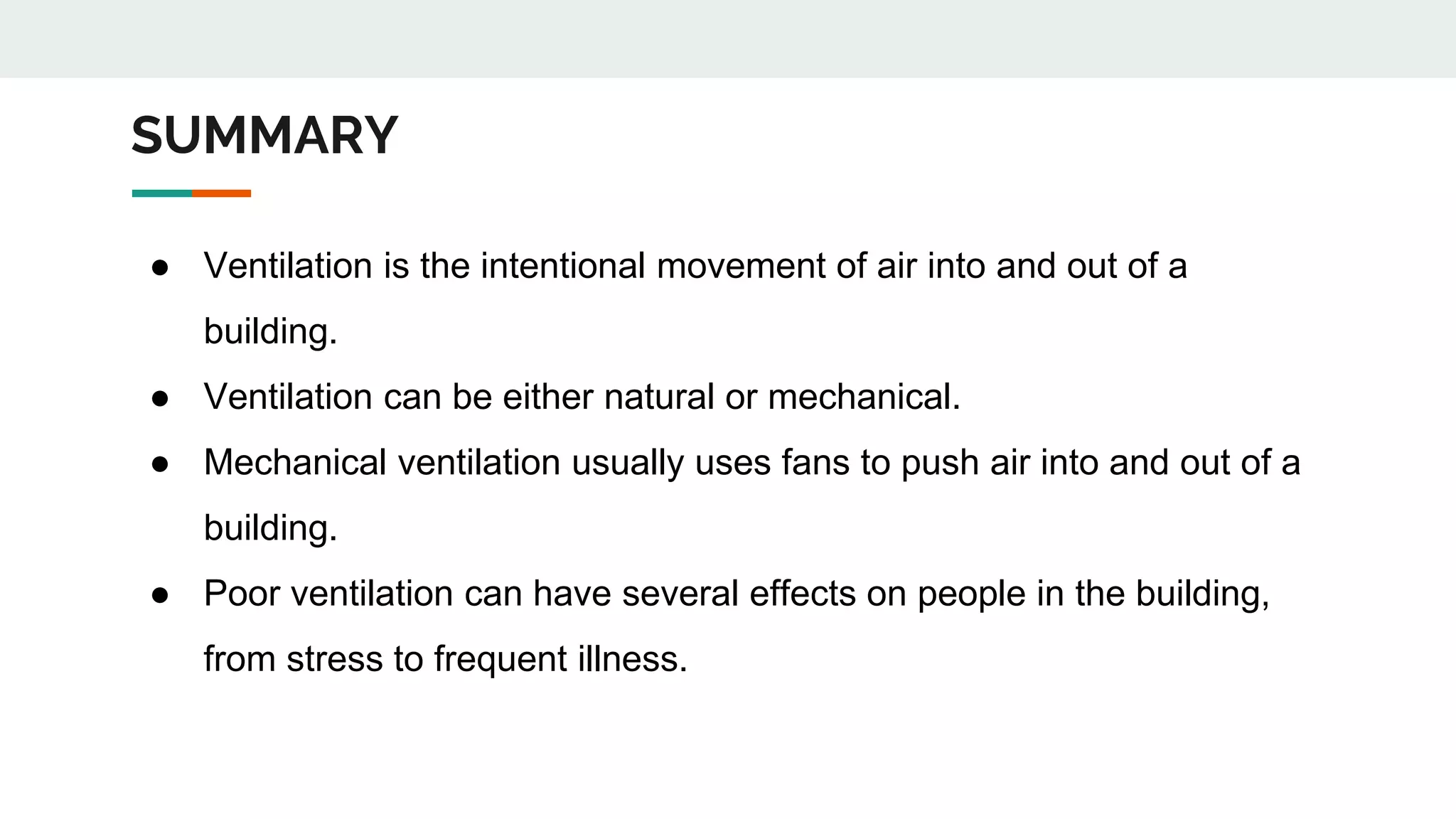 Sci5 lesson ventilation i | PPT
