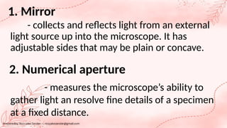 sci 7 q2 1 Identify the parts and functions, and demonstrate proper ...