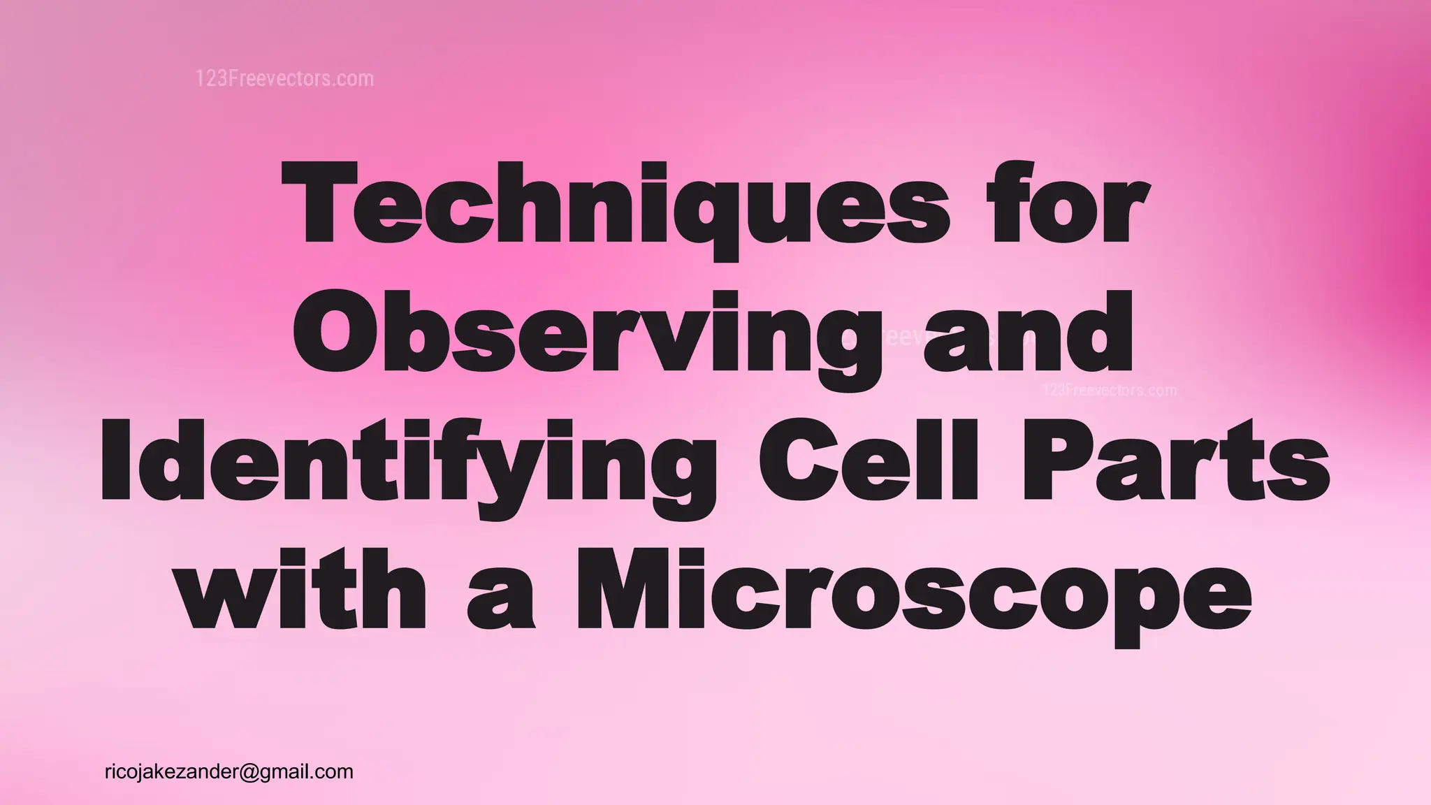 sci 7 q2 2 Use proper techniques in observing and identifying the parts ...
