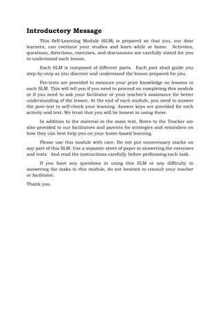 Science 8, 3rd quarter,module 1--------- | PDF
