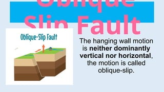 types of faults and earthquake power point presentation | PPT