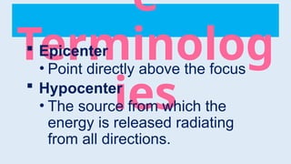 types of faults and earthquake power point presentation | PPT