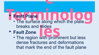 types of faults and earthquake power point presentation | PPT