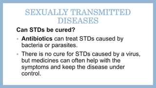 Sexually Transmitted Diseases (STDs) | PPTX