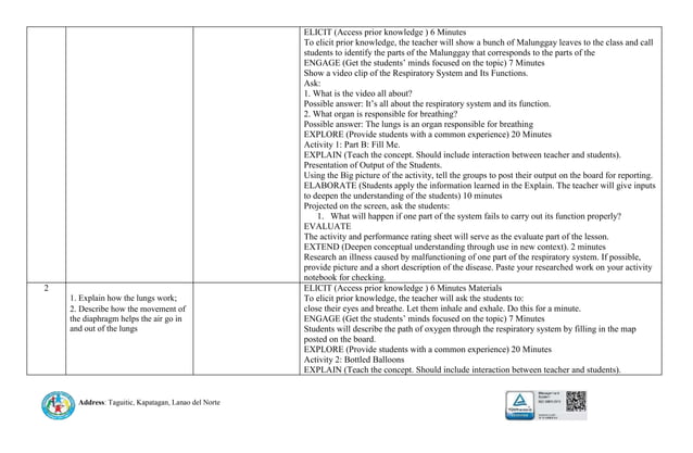 sci9.docx | Lung and Respiratory Health | Diseases and Conditions