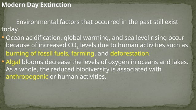 SCIENCE9-Mass Extinction,TYPES OF MASS EXTINCTION.pptx