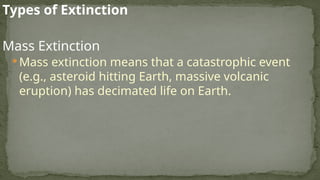 SCIENCE9-Mass Extinction,TYPES OF MASS EXTINCTION.pptx